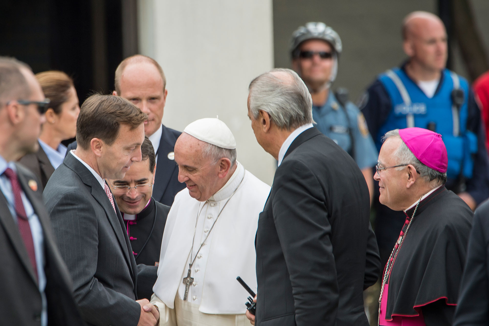 Pontiff Makes Historic Visit to Philadelphia‘s Jesuit University | Newsroom