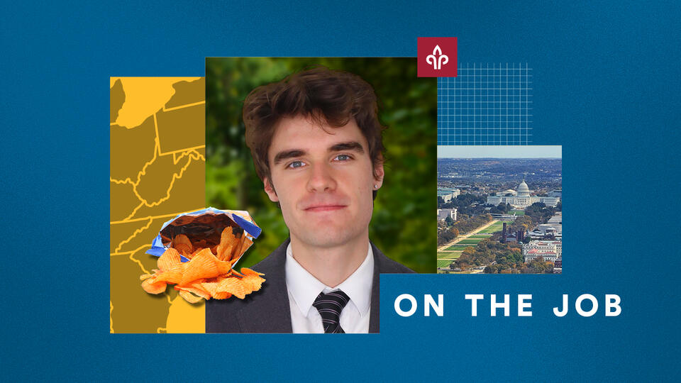 On the Job: Aidan Murray, BA '26 | Newsroom