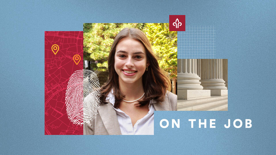 On the Job: Ava Gawronski, BA '26 | Newsroom